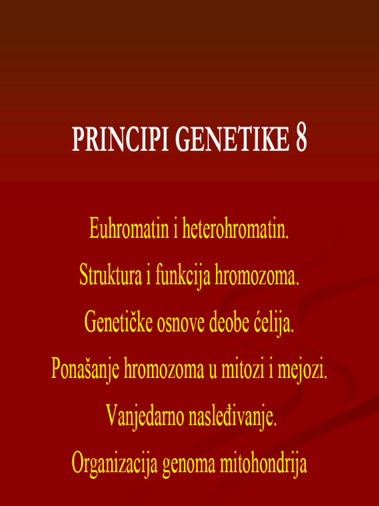 (16a) GENETIKA 16a | PDF