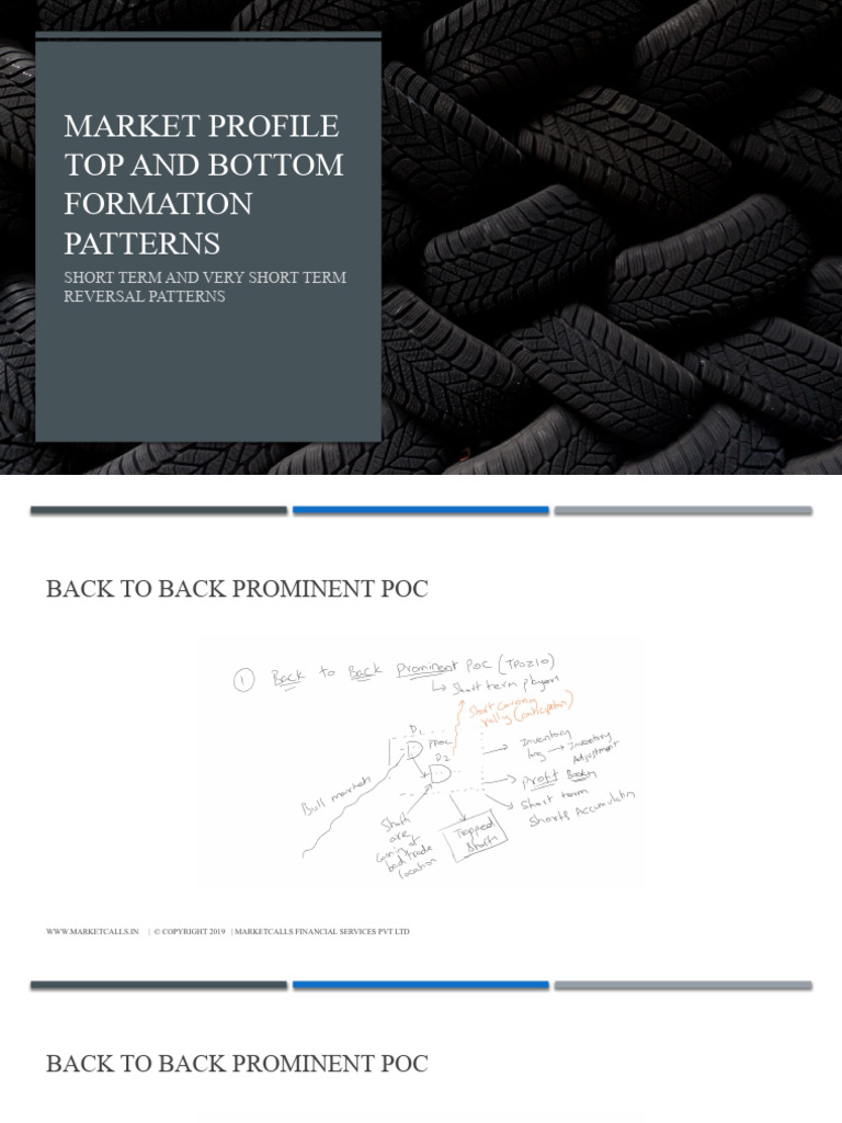 Market Profile Top and Bottom Formation Patterns | PDF | Financial ...