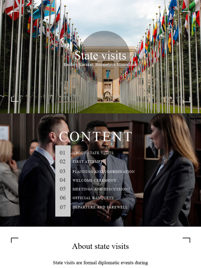 State Visits | PDF