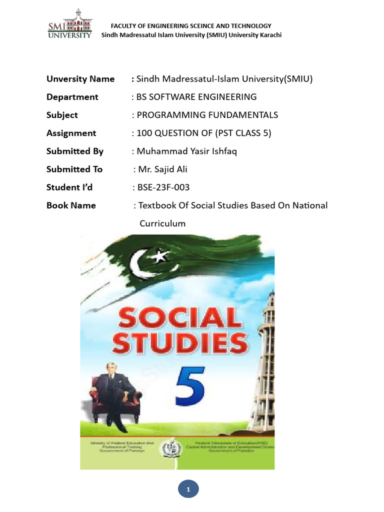 PF Assignment | PDF | Pakistan | Map