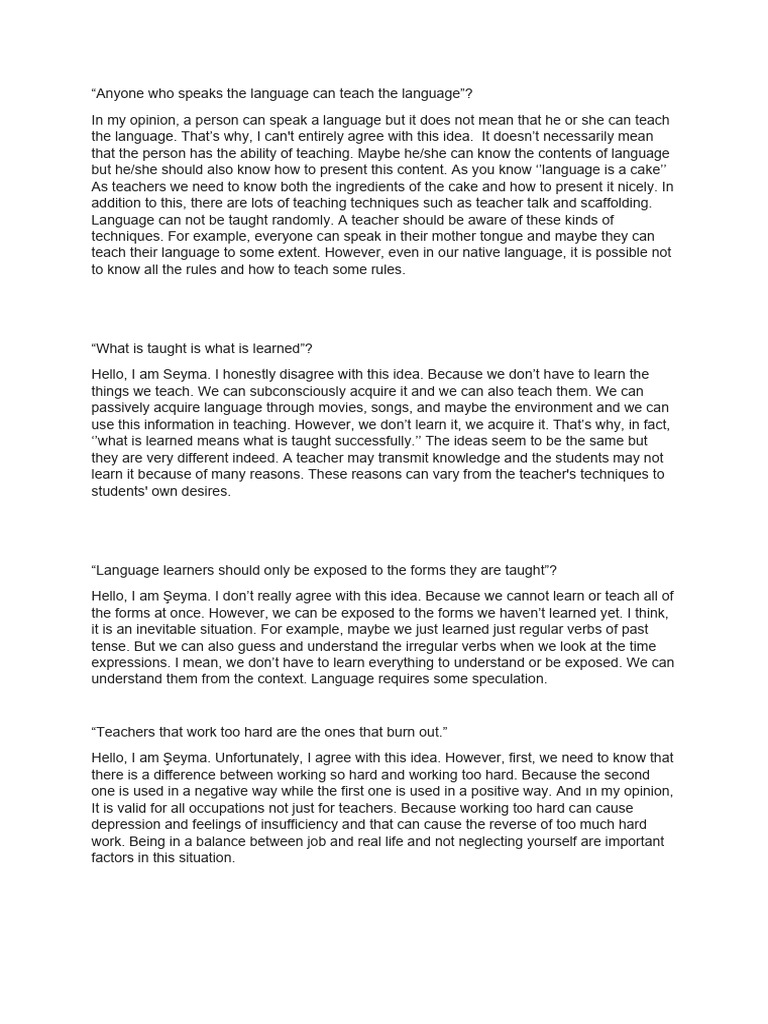 Anyone Who Speaks The Language Can Teach The Language | Download Free ... Anyone Who Speaks The Language Can Teach The Language | Download Free ...