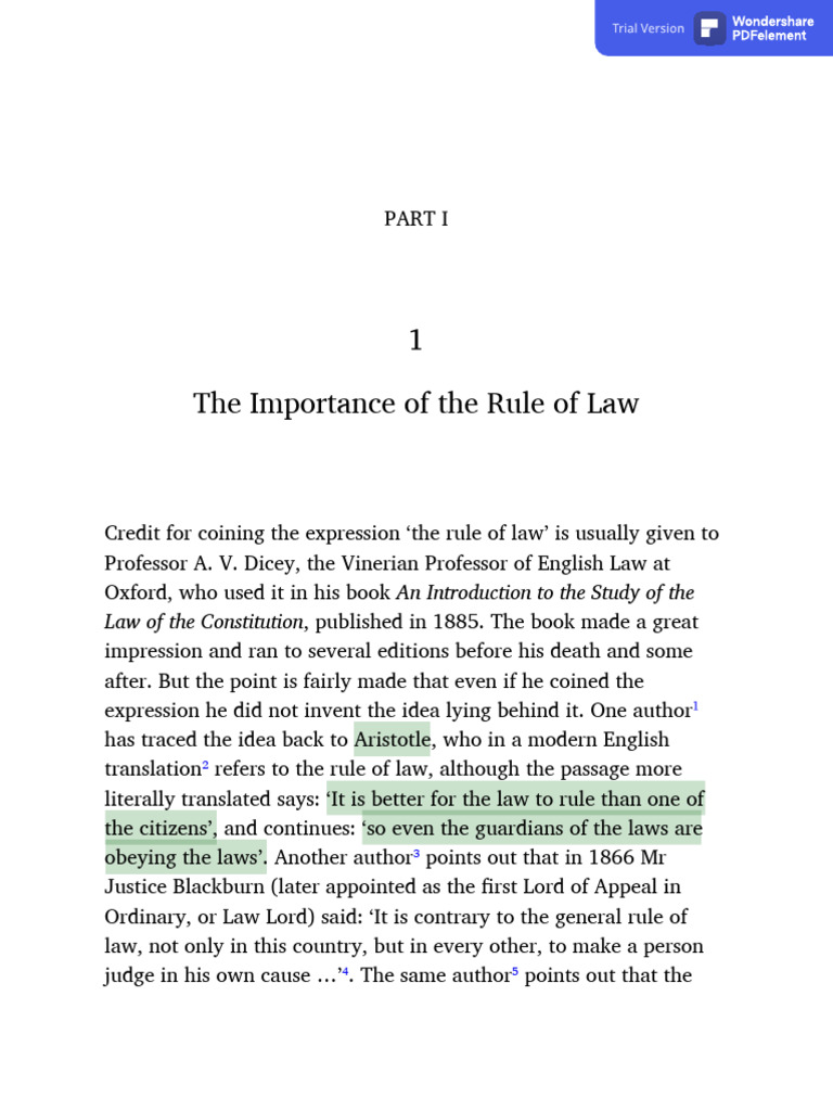 The Rule of Law (Tom Bingham) Ext | PDF | Rule Of Law | Constitution