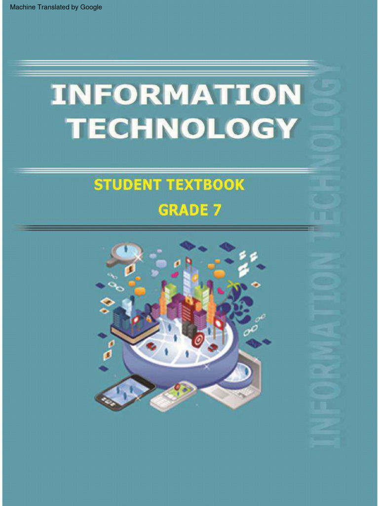 Information Technologt Grade-7 | PDF
