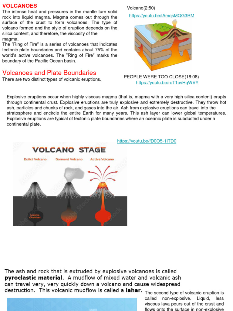 Volcanoes | PDF