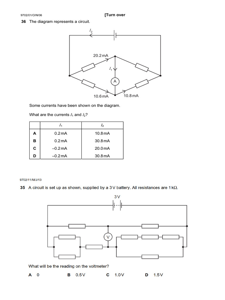 DC Circuits-1 | Download Free PDF | Electrical Network | Electrical Resistance And Conductance