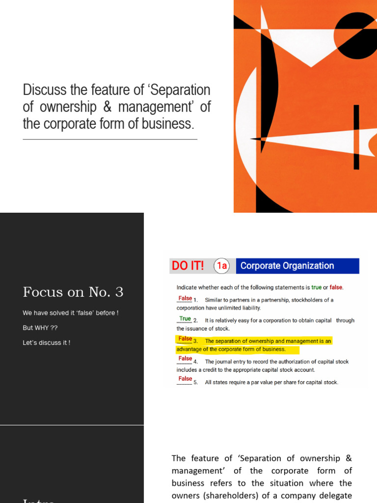 Malak's Project | PDF | Ownership | Governance