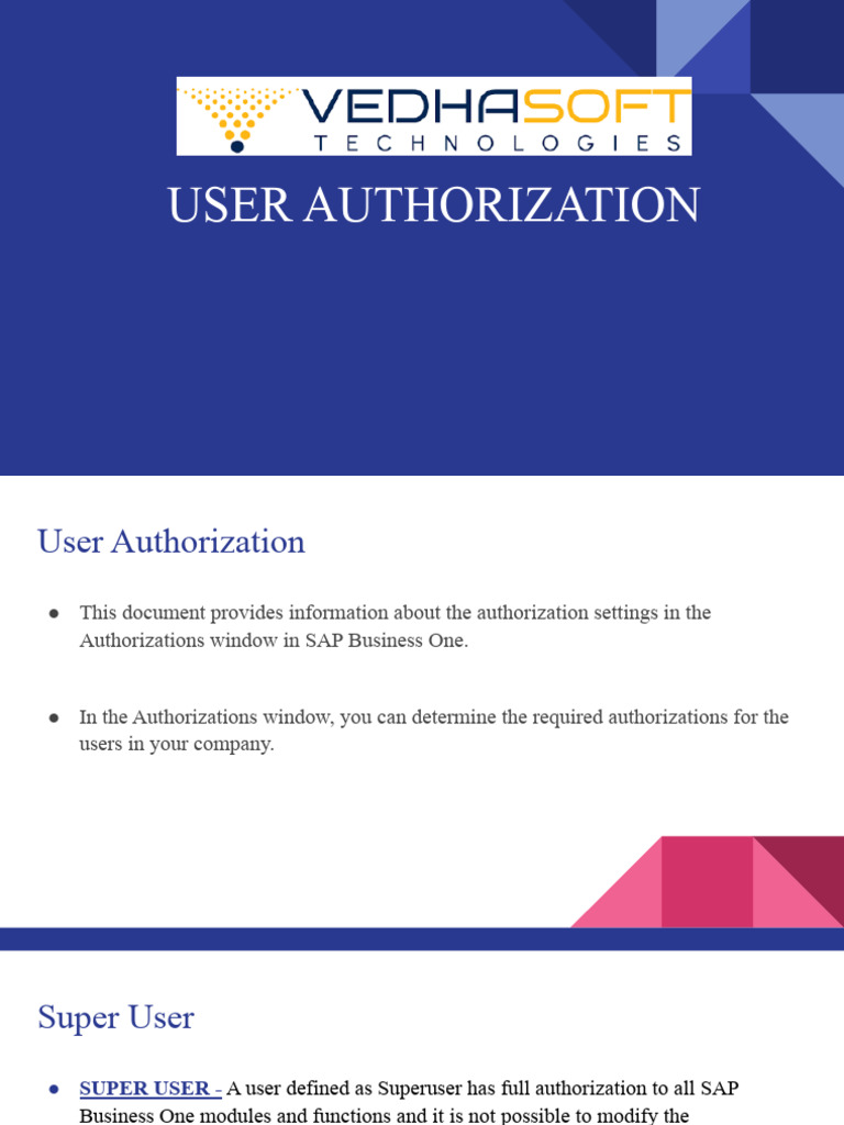 User Authorization | Download Free PDF | Computing | Operating System Families