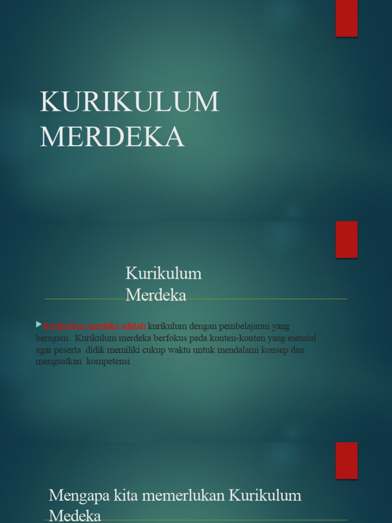 Kurikulum Merdeka Per | PDF