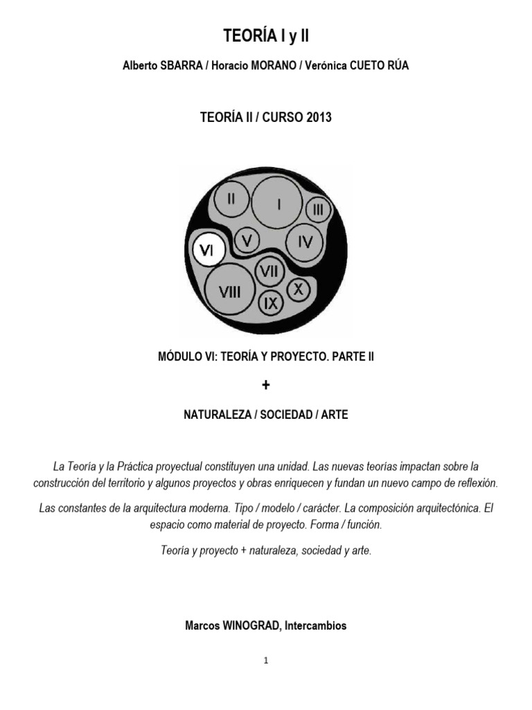 2013 Teoria 2 Modulo 6 Marcos Winograd-1 | PDF