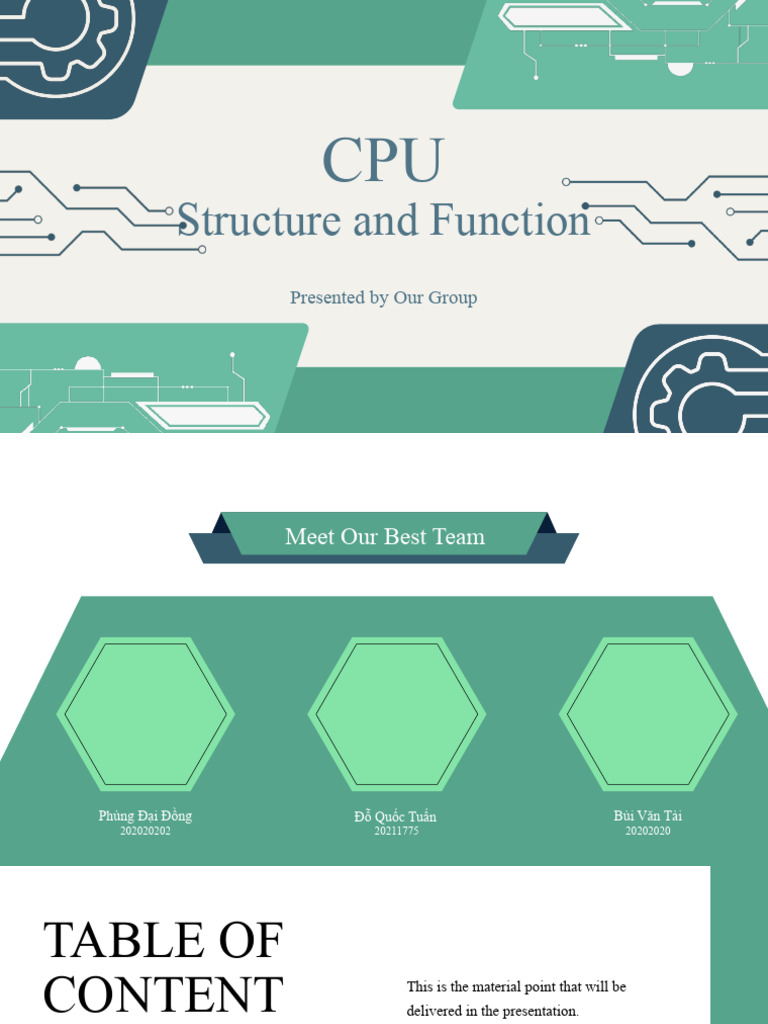 Understanding CPU Structure and Functions | PDF | Central Processing Unit | Information Technology