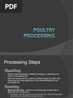Poultry Carcass Dressing Procedure | PDF