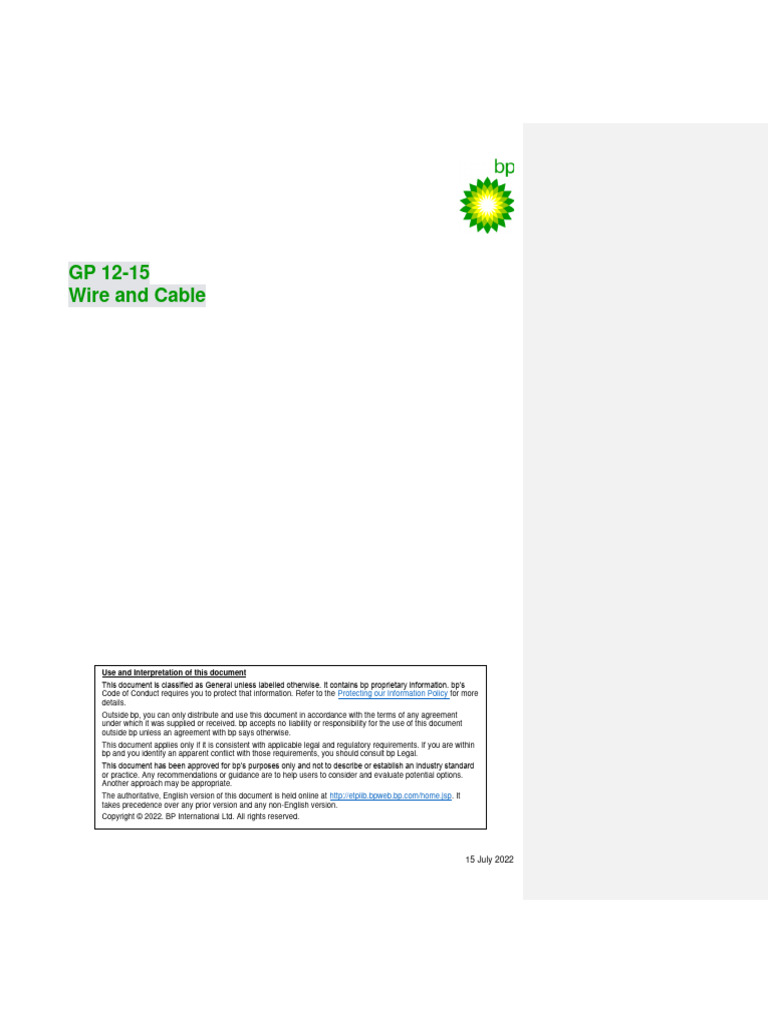 GP 12-15 - Wire and Cable - 0900a866810d5fd3 | PDF | Electrical Wiring ...