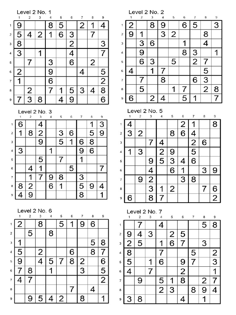 Easy Sudoku Book | PDF