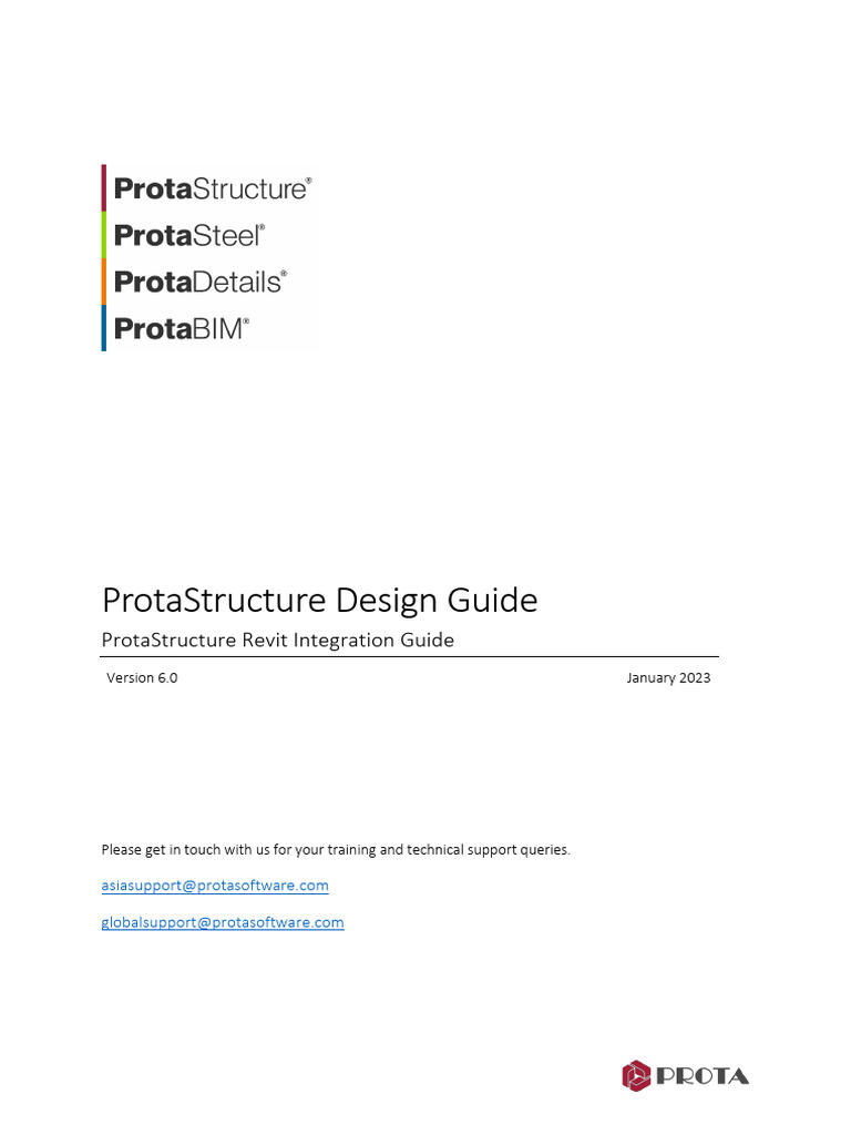 Protastructure Design Guide Revit Integration | PDF | Autodesk Revit | Building Information Modeling