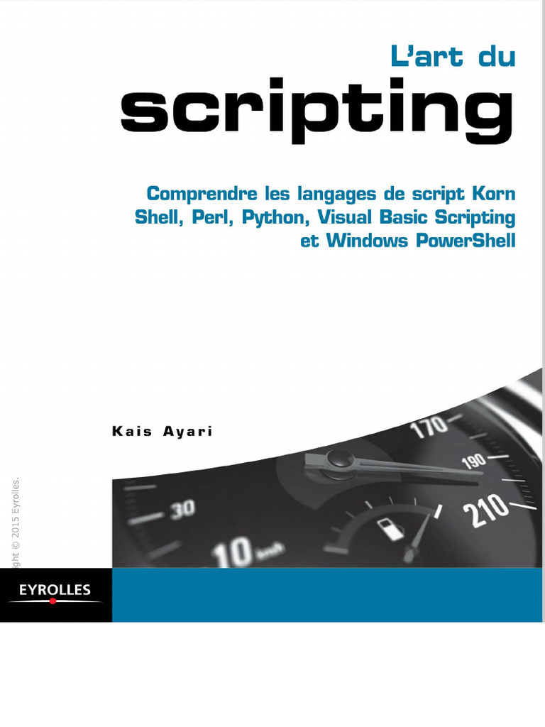 L'Art Clu: Comprendre Les Langages de Script Korn Shell, Perl, Python, Visual Basic Scripting Et ...