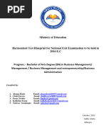 Business Management - Model Exit Exam | PDF