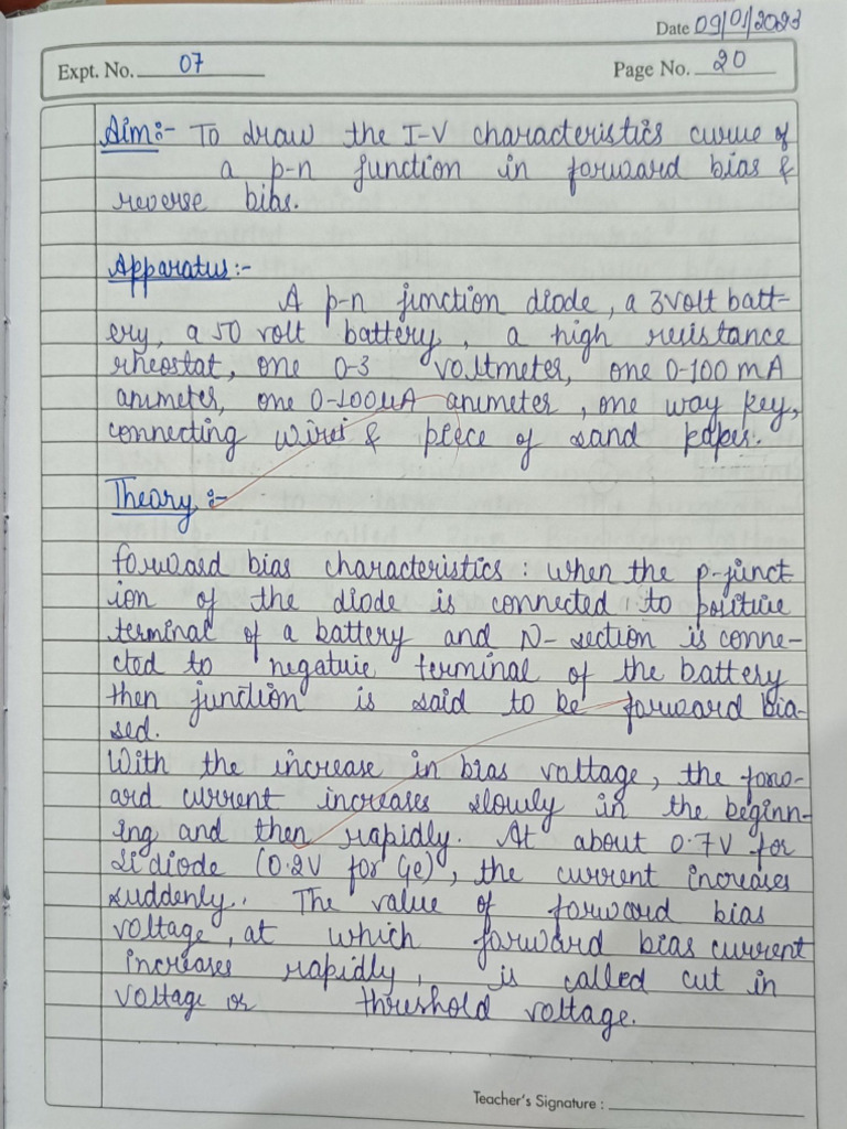 Physics - Experiment - 7 | PDF