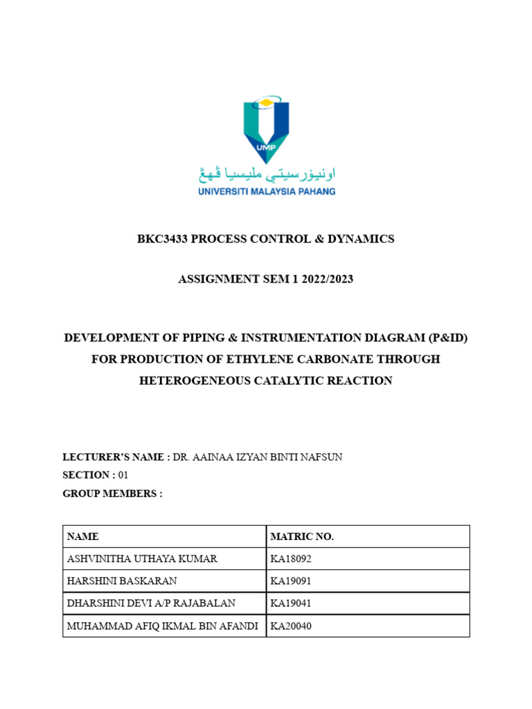 Completed PCD Project | PDF