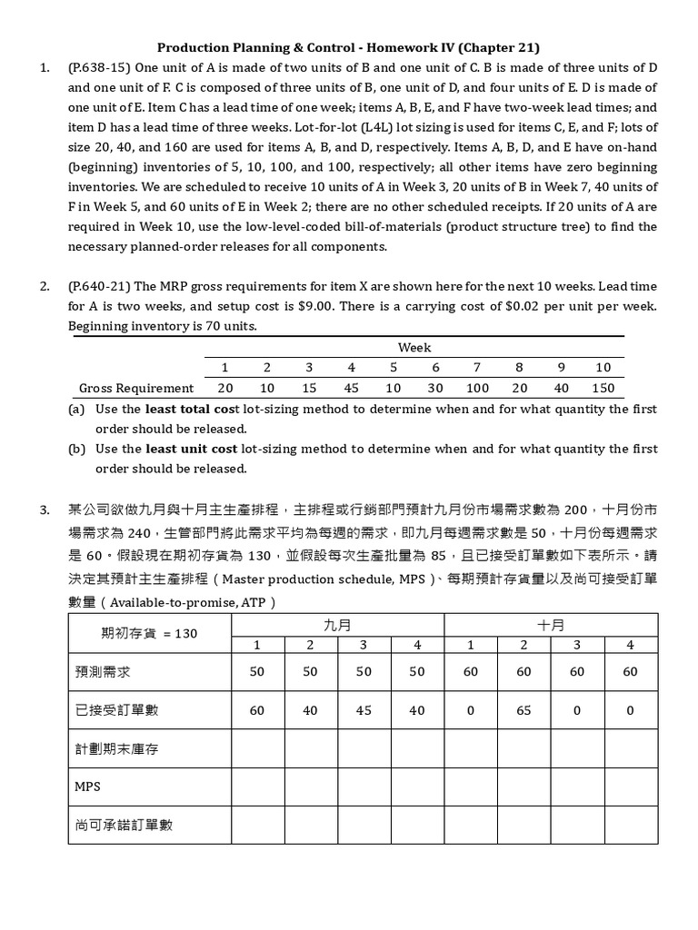 Homework4 CH21 | PDF