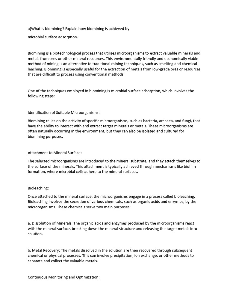 Bio Unit 5 Ans | PDF