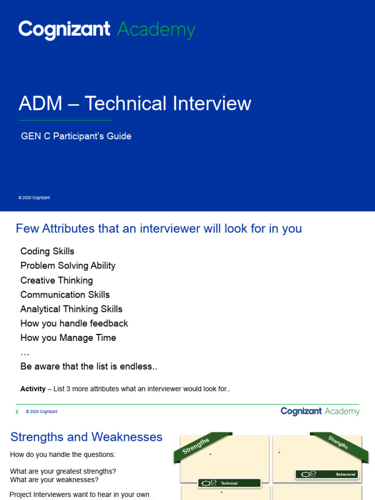 Technical Interview Guidelines | PDF | Cognitive Science | Human Communication