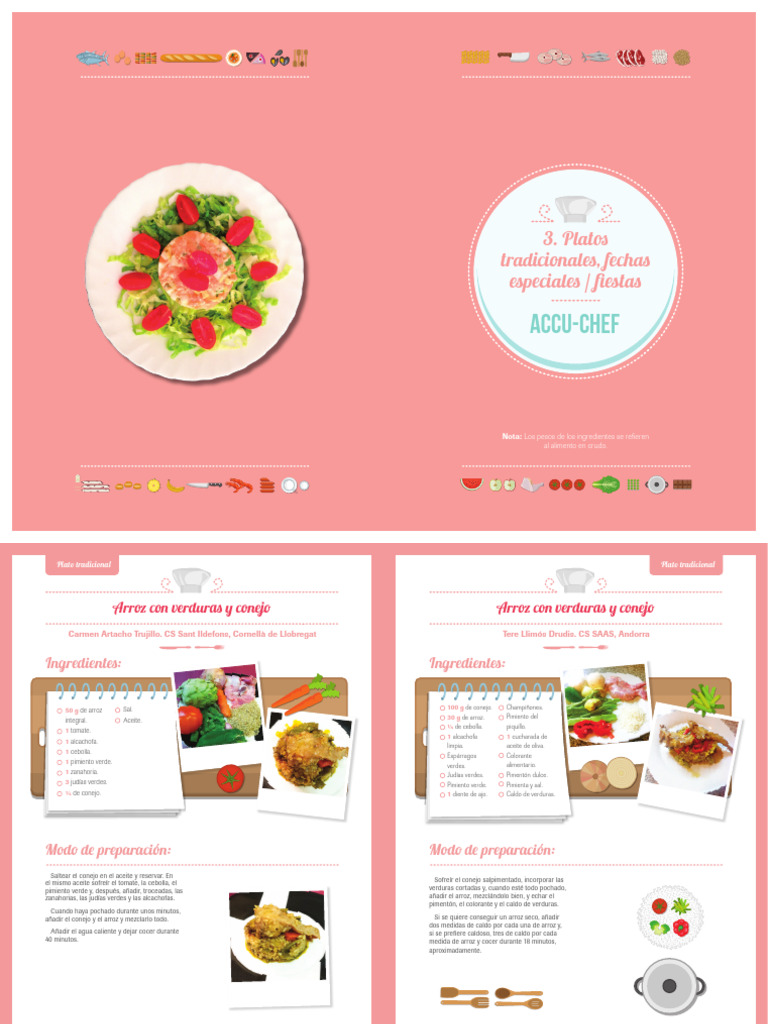 Recetario Accu Chef 3 | PDF