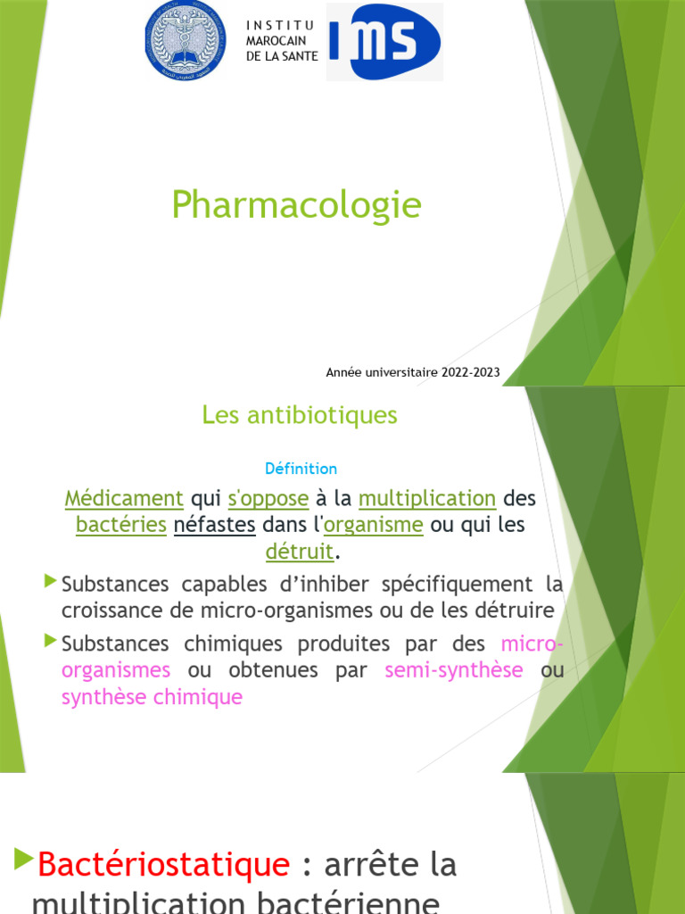 Les Antibiotiques | PDF