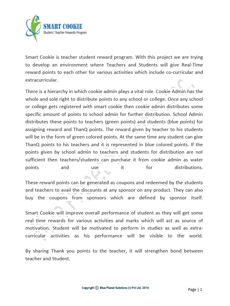 Smart Cookie | PDF | Http Cookie | Loyalty Program