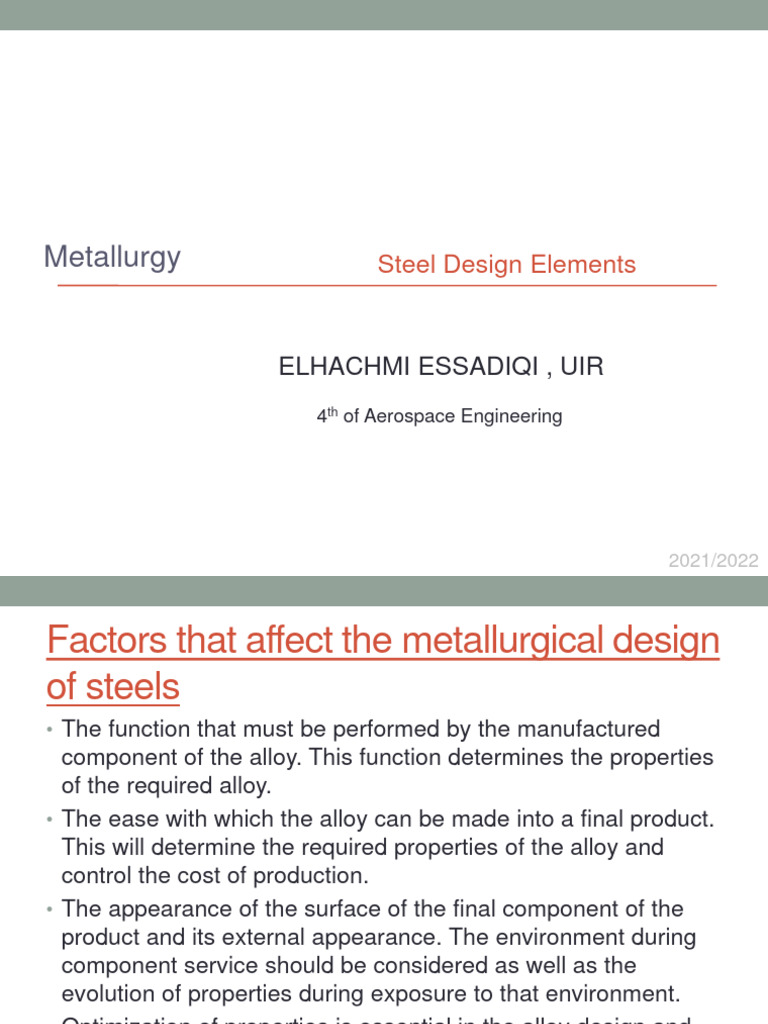 Lecture 3 Steel Design Elements | PDF
