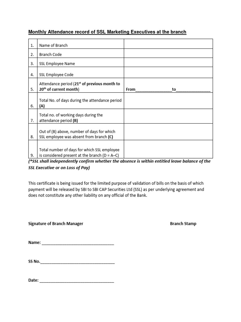 Revised Attendance Sheet | PDF | Employment | Transport Layer Security