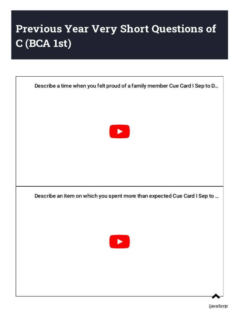 C Language | PDF | Programming Paradigms | Computer Science