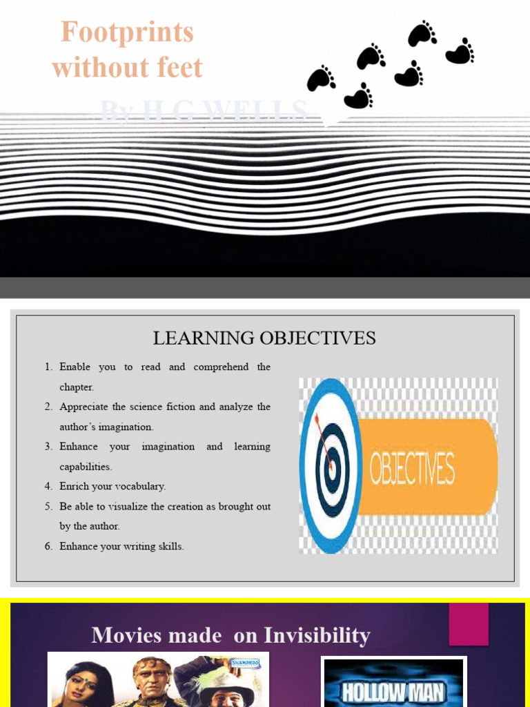 Presentation Footprints Without Feet | PDF | H. G. Wells | Science