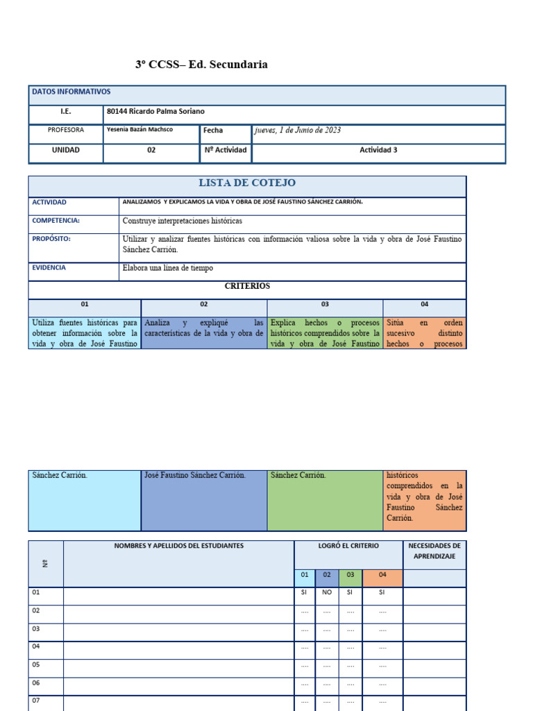 3º CCSS | Descargar gratis PDF | Aprendizaje
