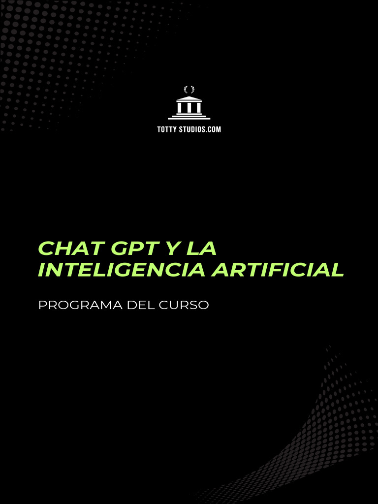 Programa Del Curso de Chat GPT y La IA | PDF | Chat en linea ...
