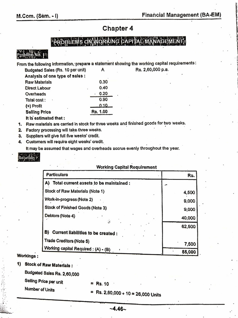 FM Unit 4 Solutions | PDF