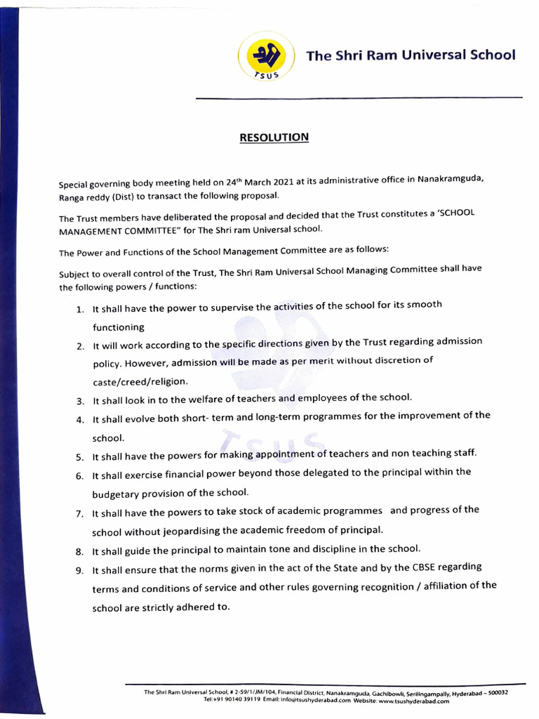SCHOOL MANAGEMENT COMMITTEE SMC | PDF | Justice | Crime & Violence