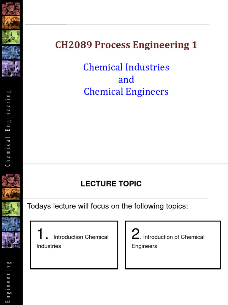 L1-Chemical Industries & Chemical Engineers | PDF | Ammonia | Chemical Engineering