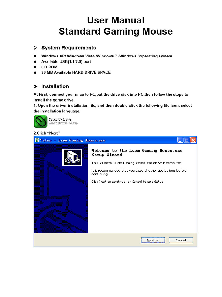 LUOM G10 Device Use Manual | PDF