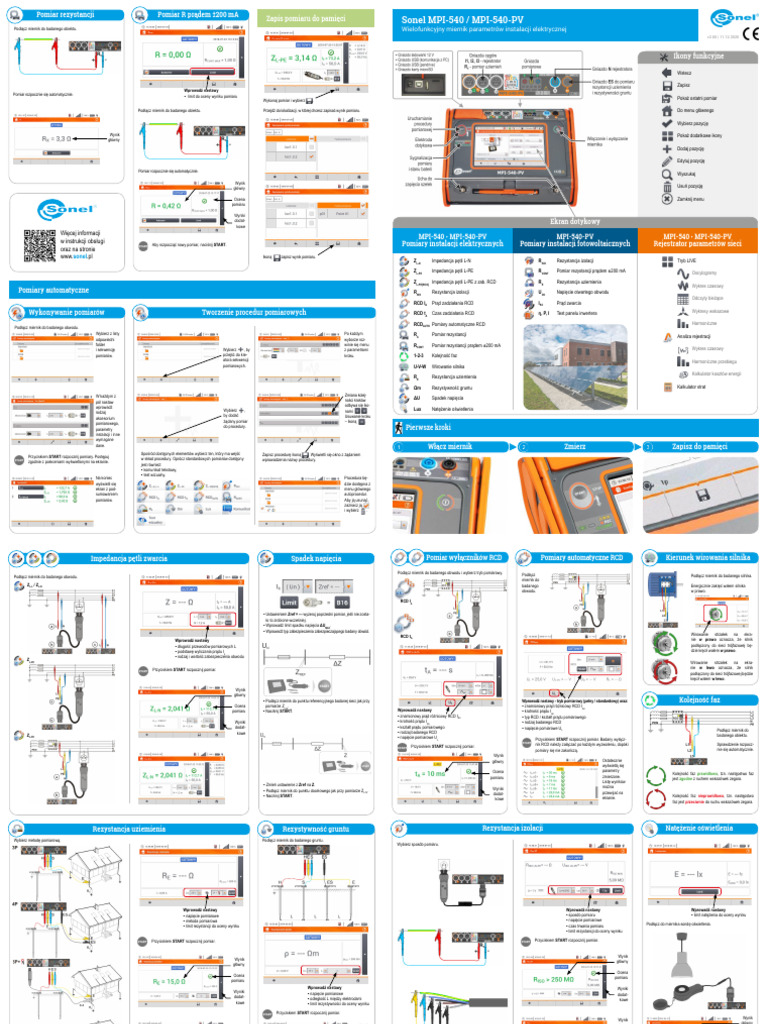 MPI-540 - 540-PV QuickStart v2.00 PL | PDF