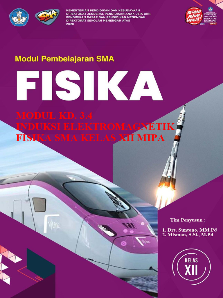 XII - Fisika - KD - 3.4 - INDUKSI ELEKTROMAGNETIK | PDF