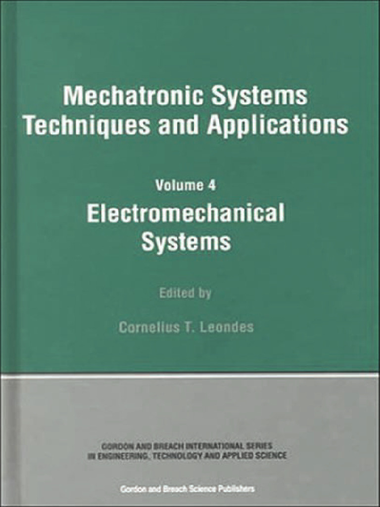 Mecatronic Systems | PDF