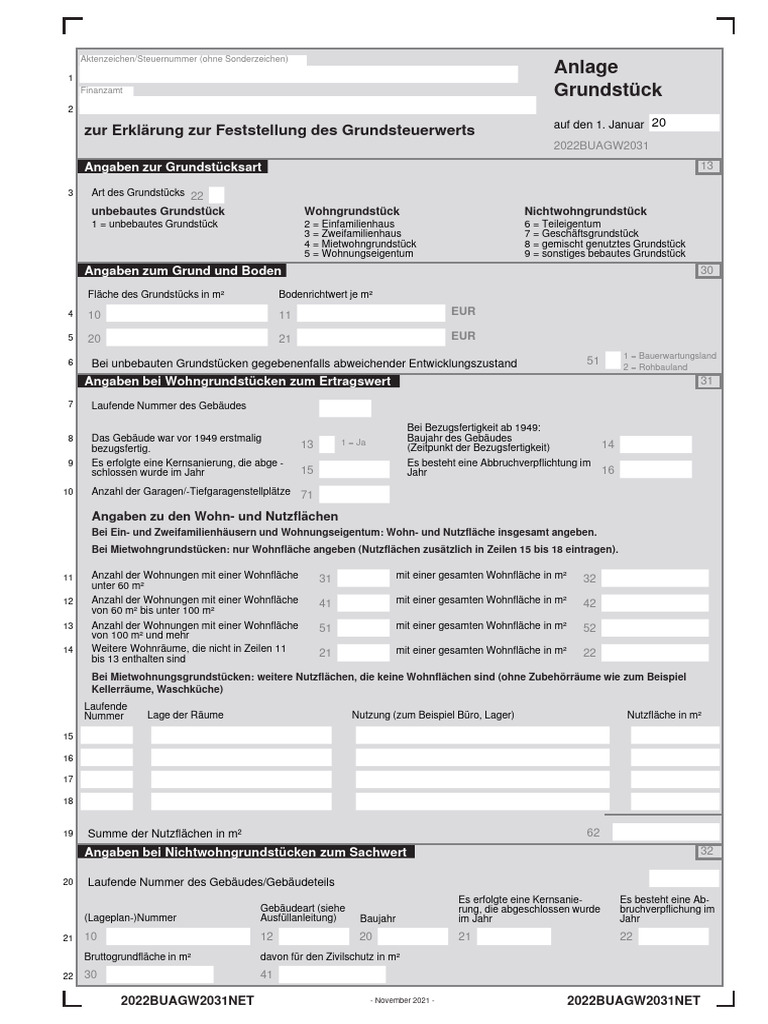 Anlage Grundstück | PDF