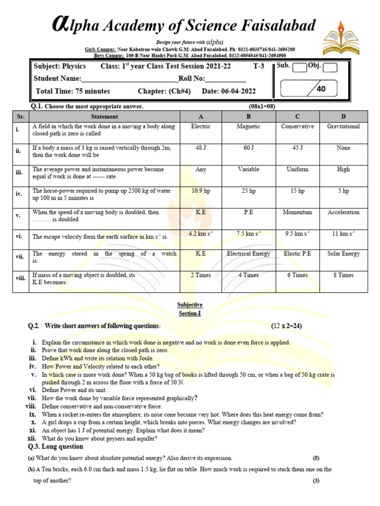 Chap 4 | PDF | Force | Mass