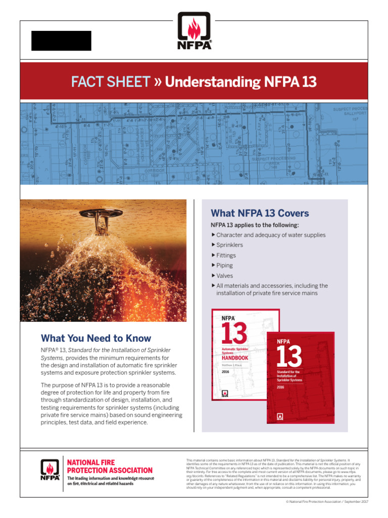 NFPA13 | PDF