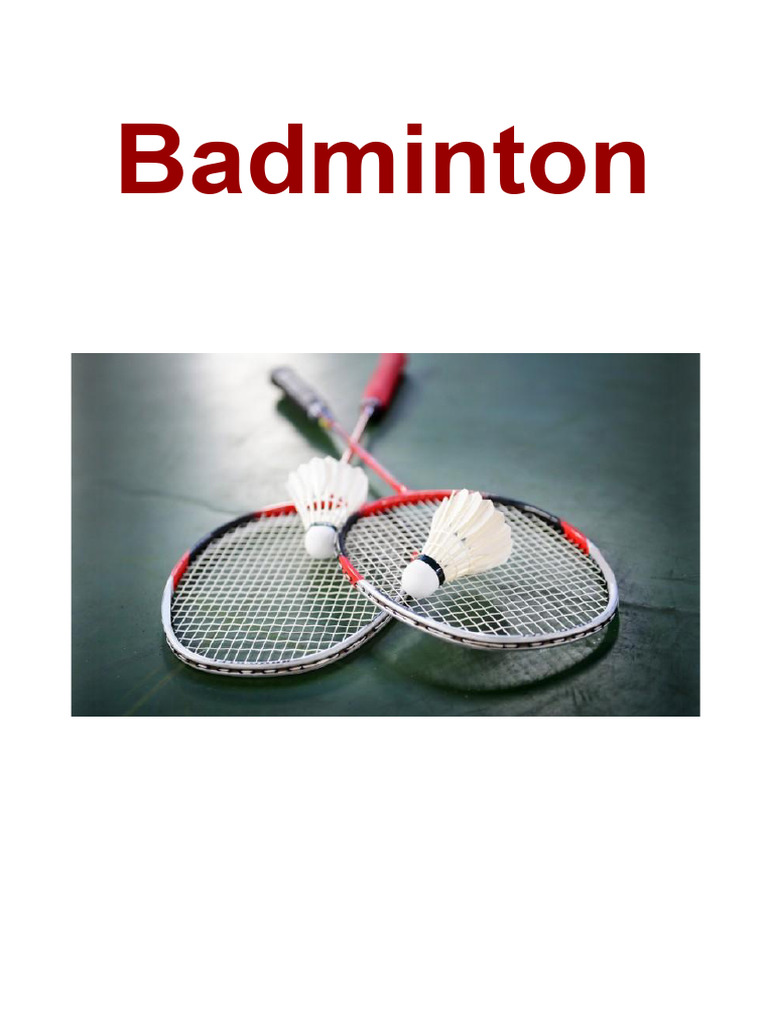 Badminton | PDF