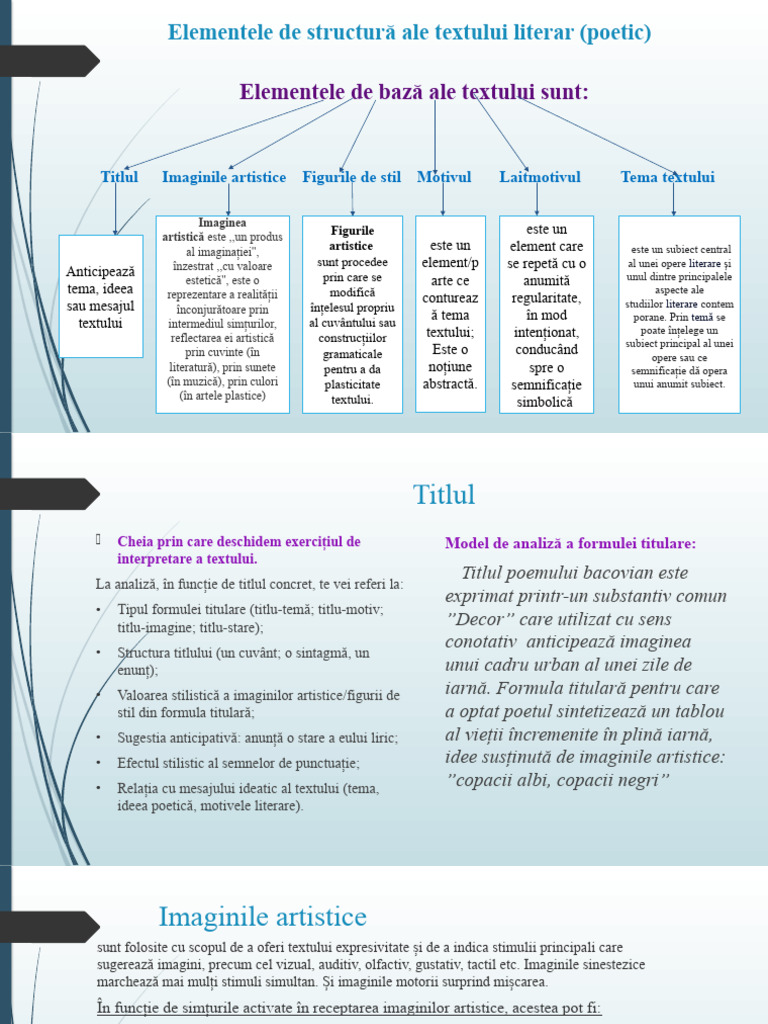 Structura Textului 10 | PDF