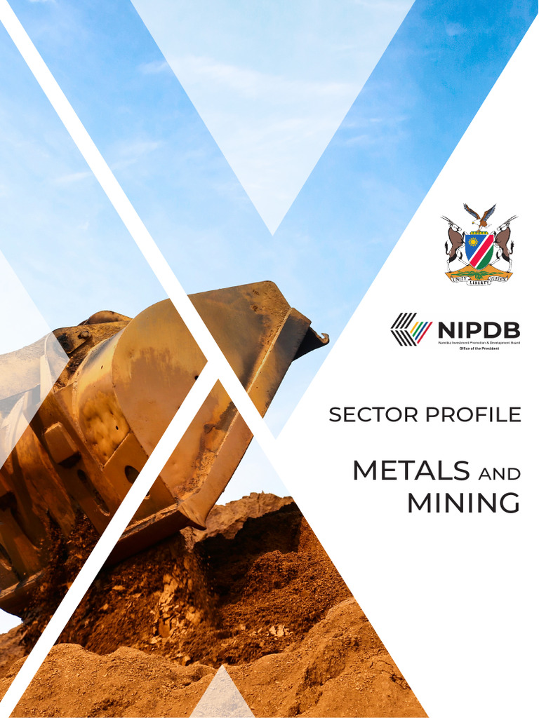 Namibia Sector Profile Metals - Mining Sector | PDF | Mining | Namibia