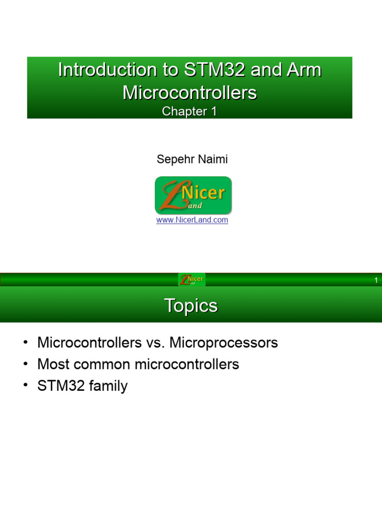 1 Introduction To STM32F103 v21 | PDF