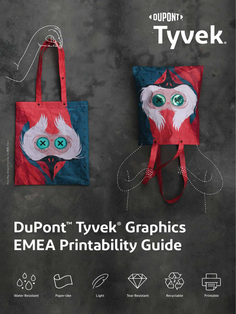 EN-EMEA-Tyvek Graphics Printing Guide 2020 | PDF | Paper | Materials