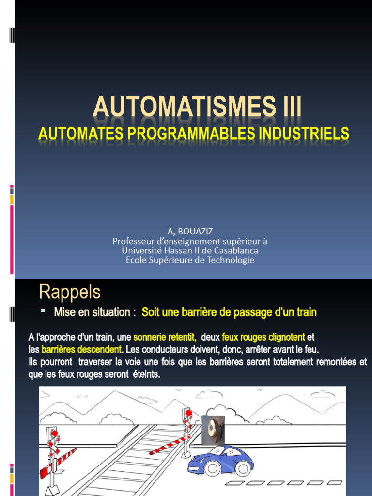 Automatismes III 2021 Partie 1 | PDF | Algèbre de Boole (logique) | Enseignement des mathématiques